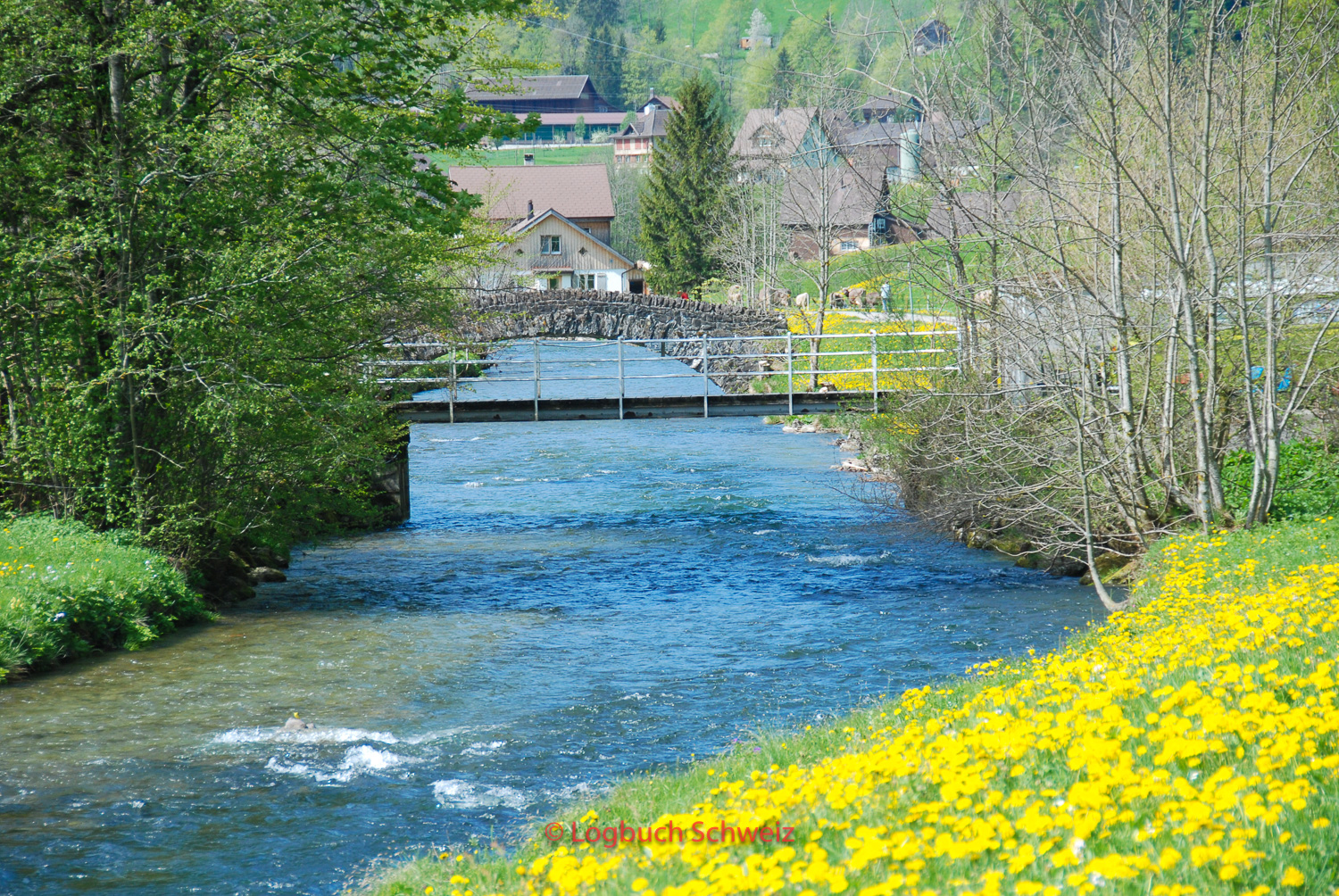 Der Fluß Thur in der Schweiz - mit dem Fahrrad durch die Ostschweiz ...