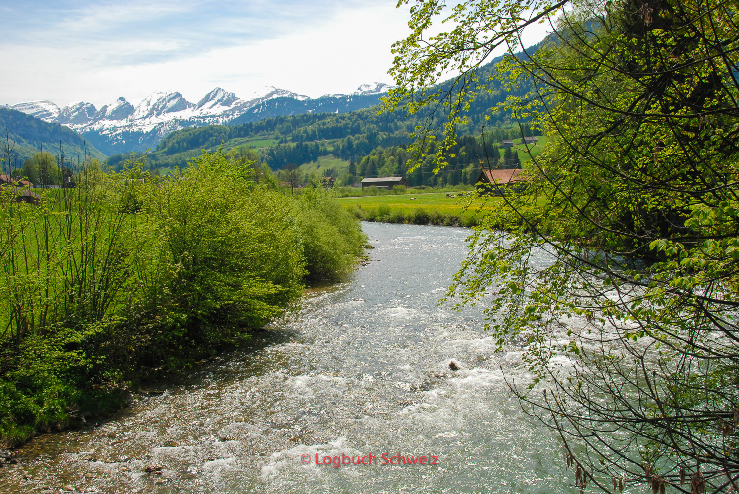 Der Fluß Thur in der Schweiz - mit dem Fahrrad durch die Ostschweiz ...