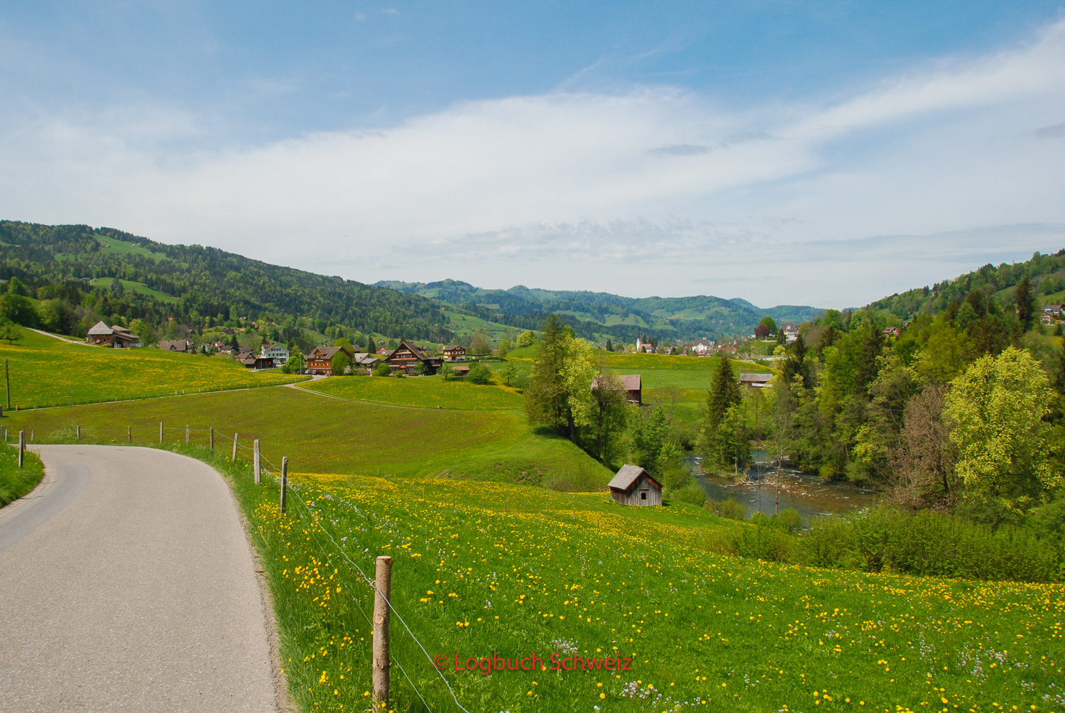 Der Fluß Thur in der Schweiz - mit dem Fahrrad durch die Ostschweiz ...