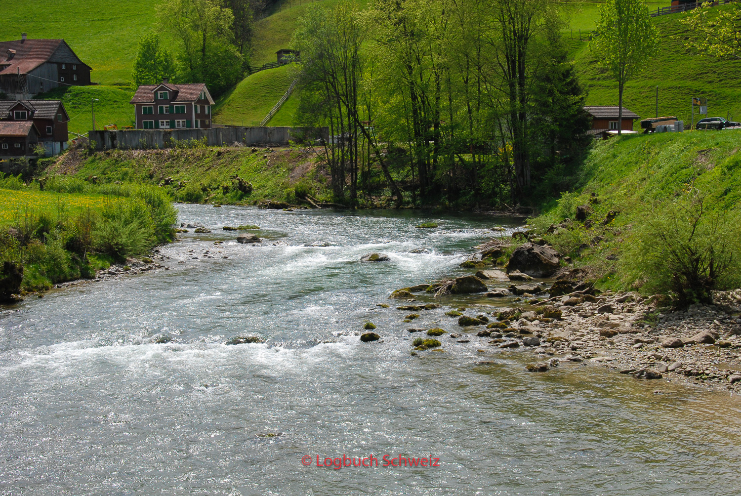 Der Fluß Thur in der Schweiz - mit dem Fahrrad durch die Ostschweiz ...