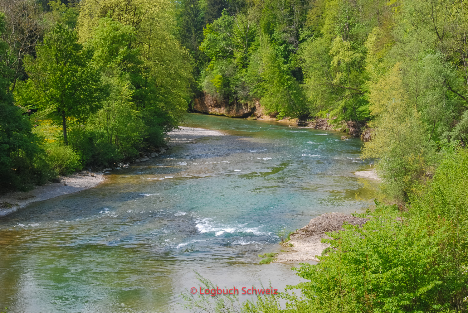 Der Fluß Thur in der Schweiz - mit dem Fahrrad durch die Ostschweiz ...