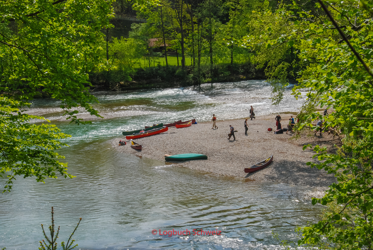 Der Fluß Thur in der Schweiz - mit dem Fahrrad durch die Ostschweiz ...