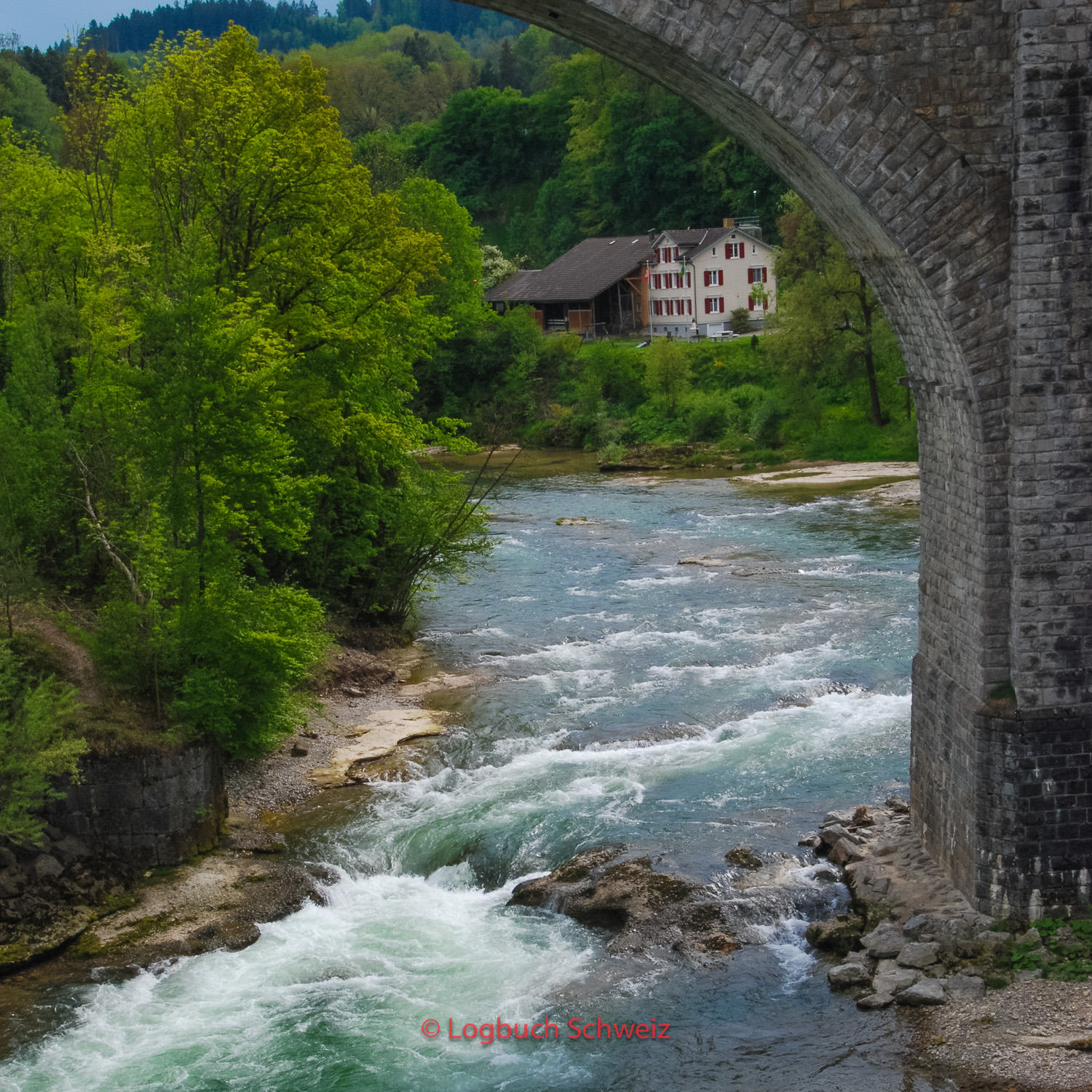 Der Fluß Thur in der Schweiz - mit dem Fahrrad durch die Ostschweiz ...