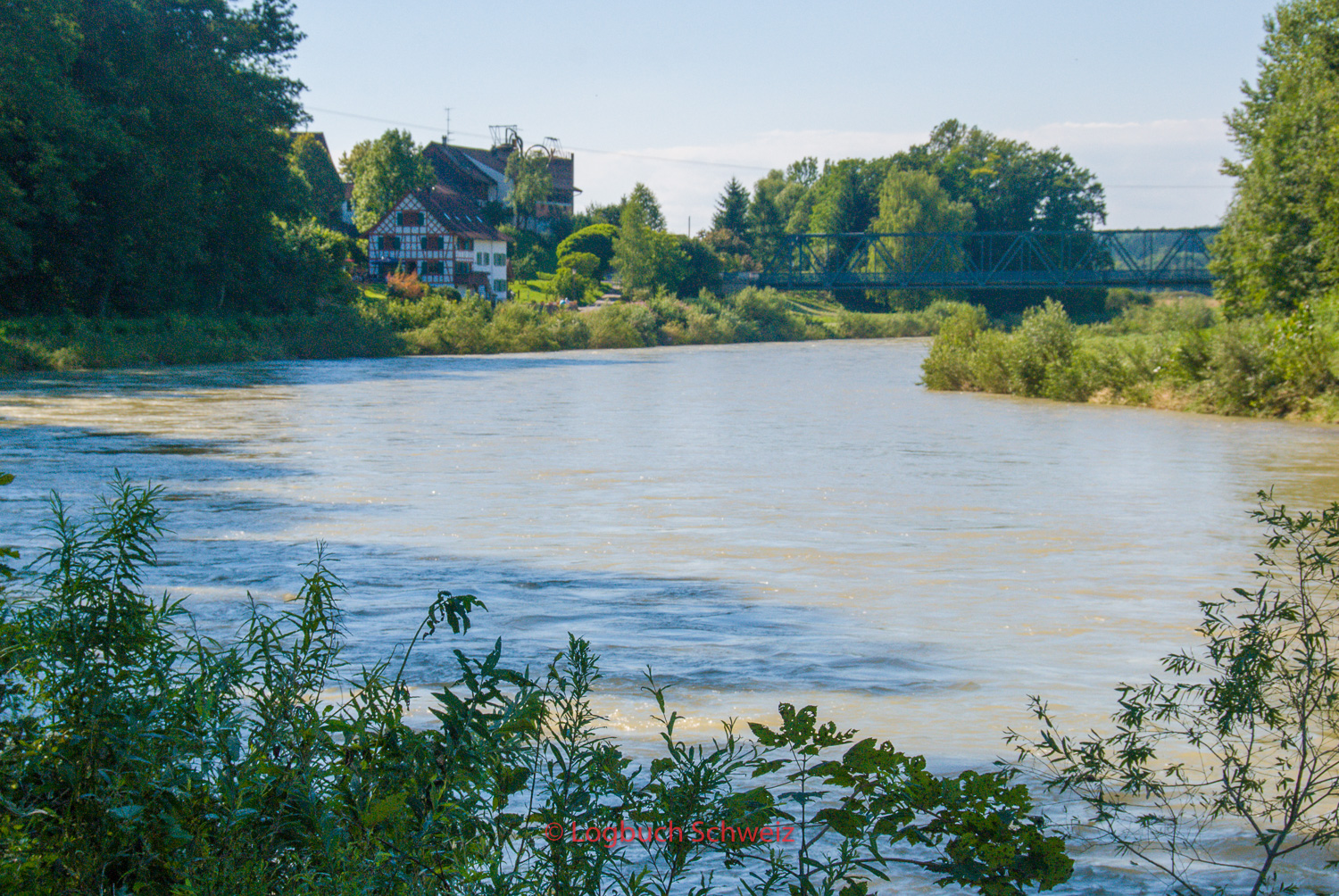 Der Fluß Thur in der Schweiz - mit dem Fahrrad durch die Ostschweiz ...
