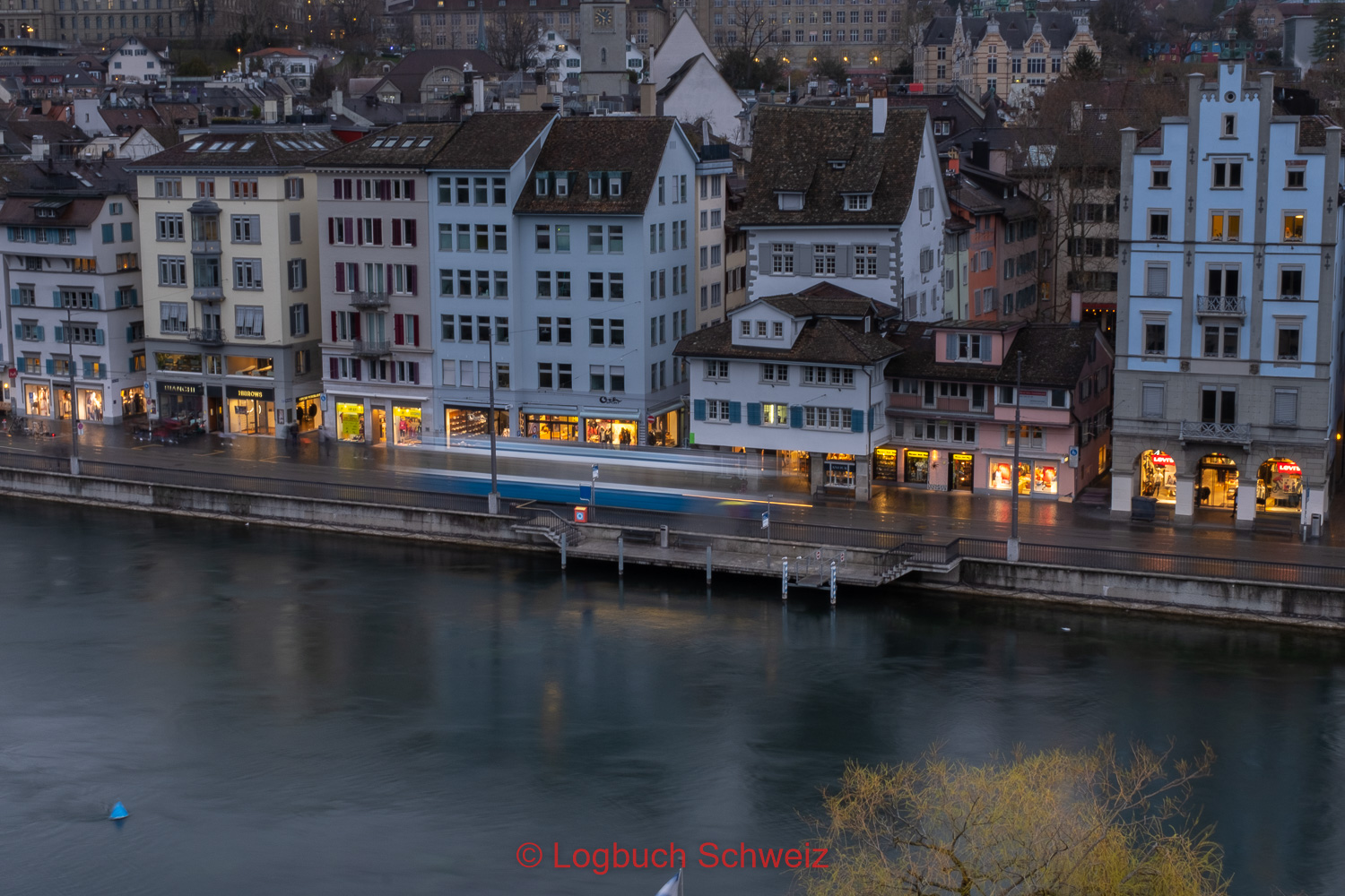 Zürich - city night -ein Fotospaziergang durch das nächtliche Zürich ...